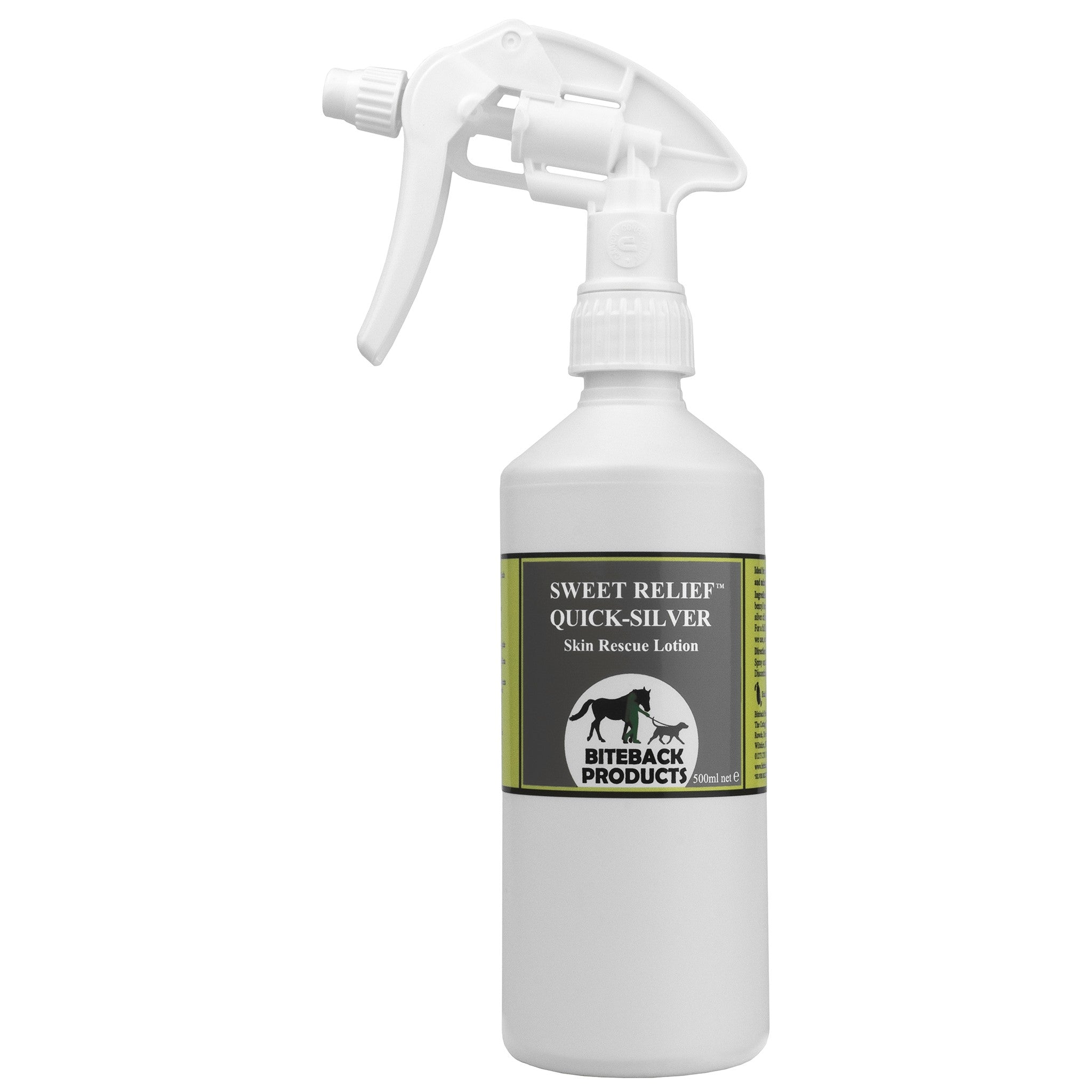 Biteback 'Sweet Relief Quick-Silver' Spray for Itchy Horses and Dogs ...